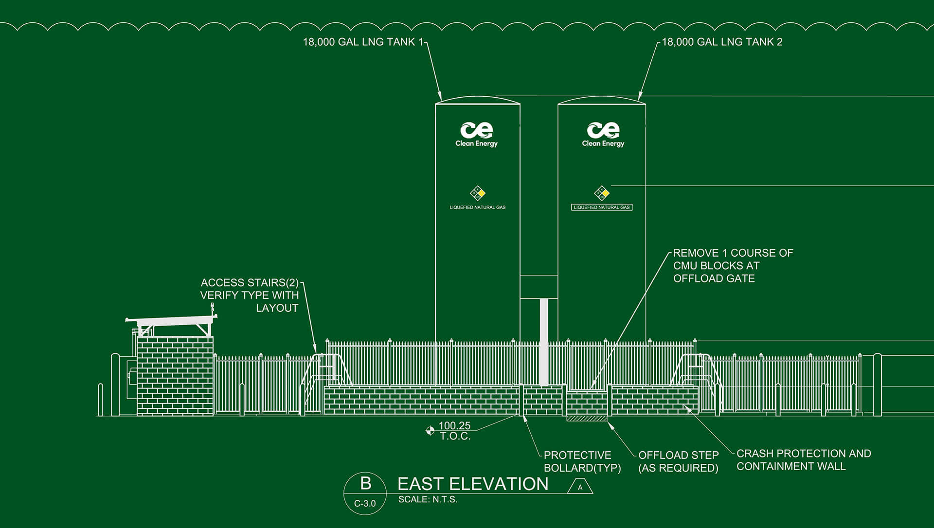 LNG Storage Tanks - Clean Energy Fuels